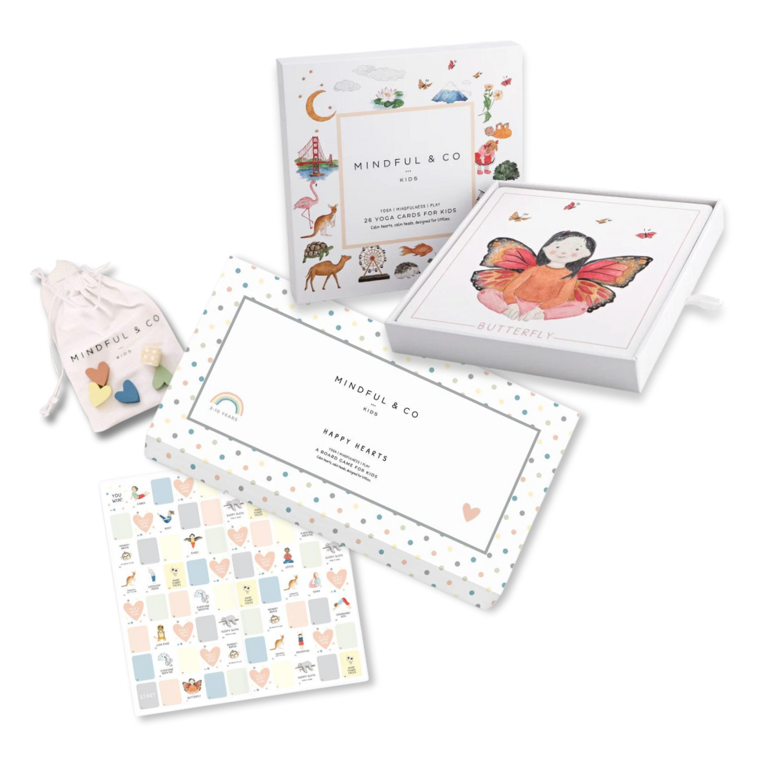Mindful Games Bundle - Yoga Cards & Board Game – Mindful and Co Kids