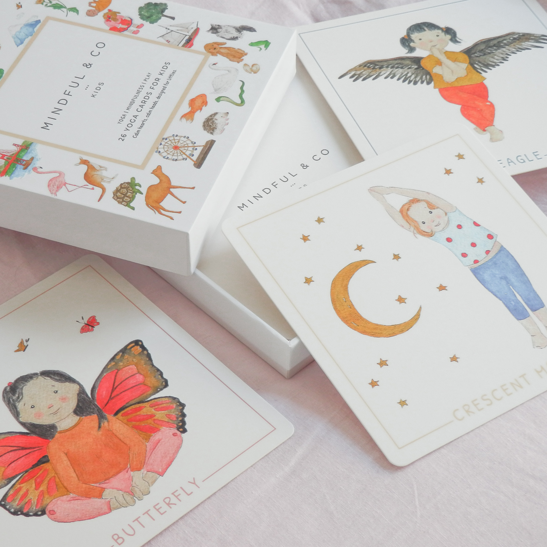 Yoga Flash Cards - Pose Learning for Kids – Mindful and Co Kids