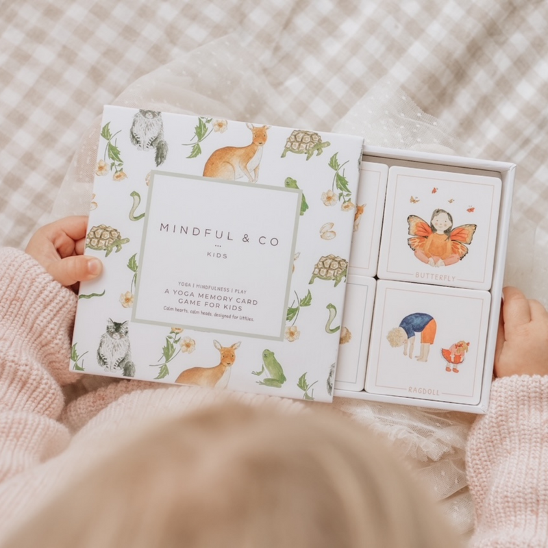 Yoga Memory Card Game - Mindful and Co Kids
